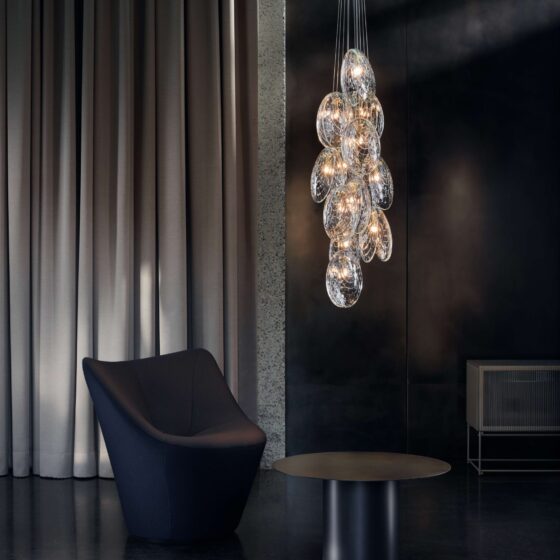 Mussels | Crystal lighting chandelier | BOMMA