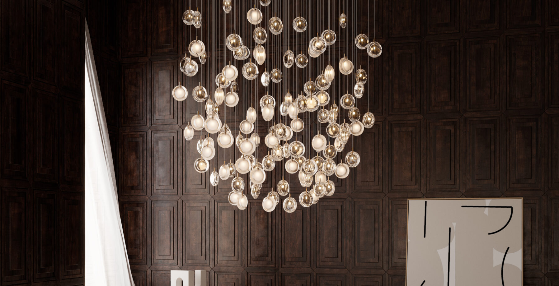 lens private residence | installation of 126 pcs - Bomma