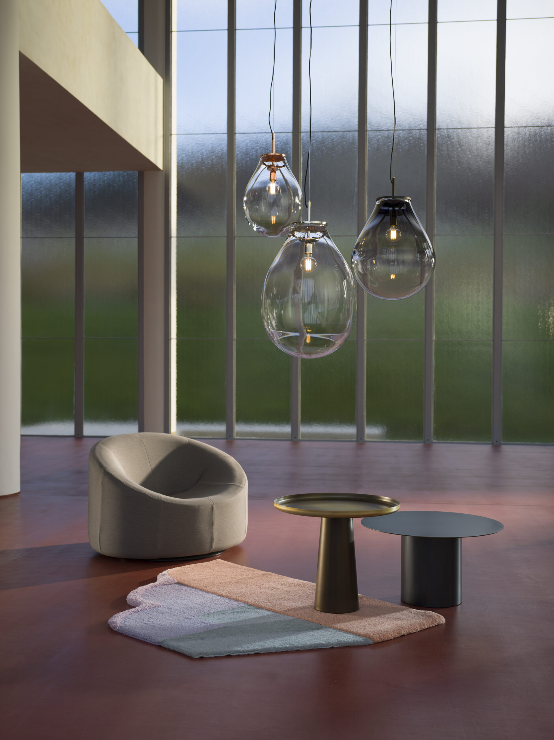 tim pendant medium / smoke / black - Bomma