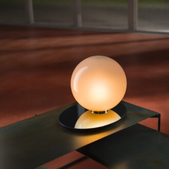 umbra table lamp / light grey / gold - Bomma (English)