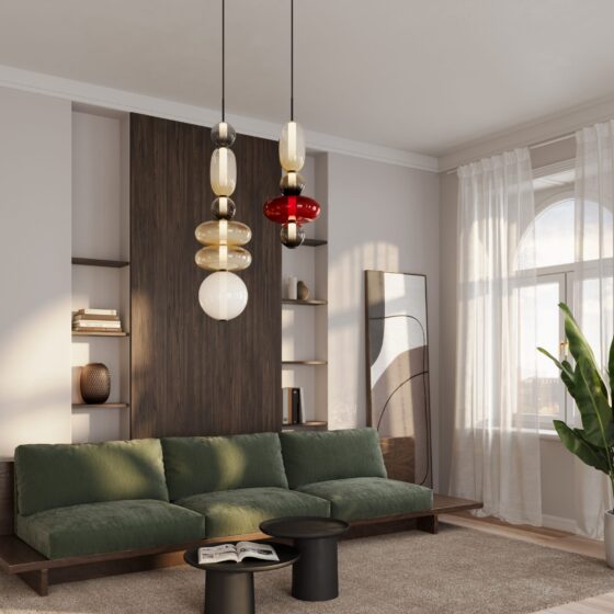 pebbles pendant small / configuration 6 - Bomma