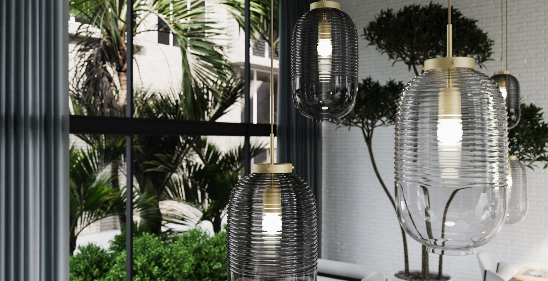 Lantern lighting installation - Bomma