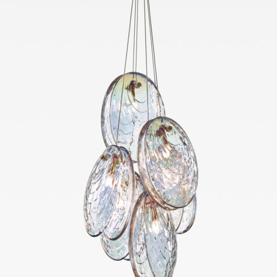 Mussels | Crystal lighting chandelier | BOMMA
