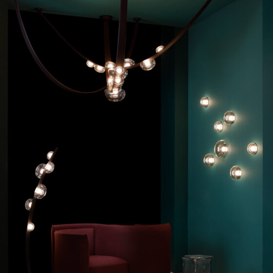 Dew Drops | Design handmade crystal lighting | Bomma