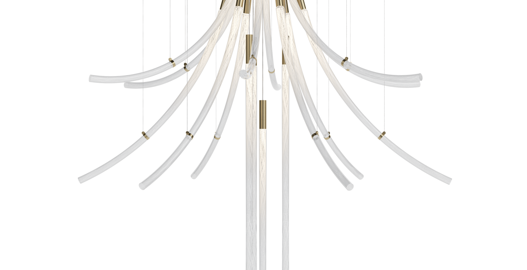 flare chandelier 16 pcs, option 17 / 4x type A / 6x type B / 6x type C ...