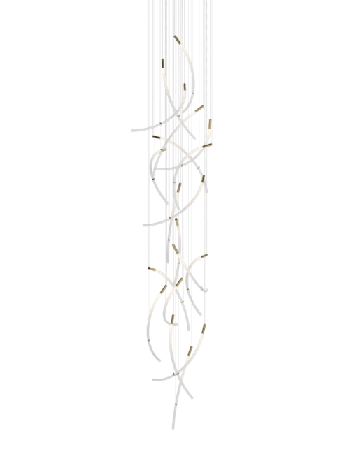 Flare | Minimalistic crystal pendant lighting | BOMMA