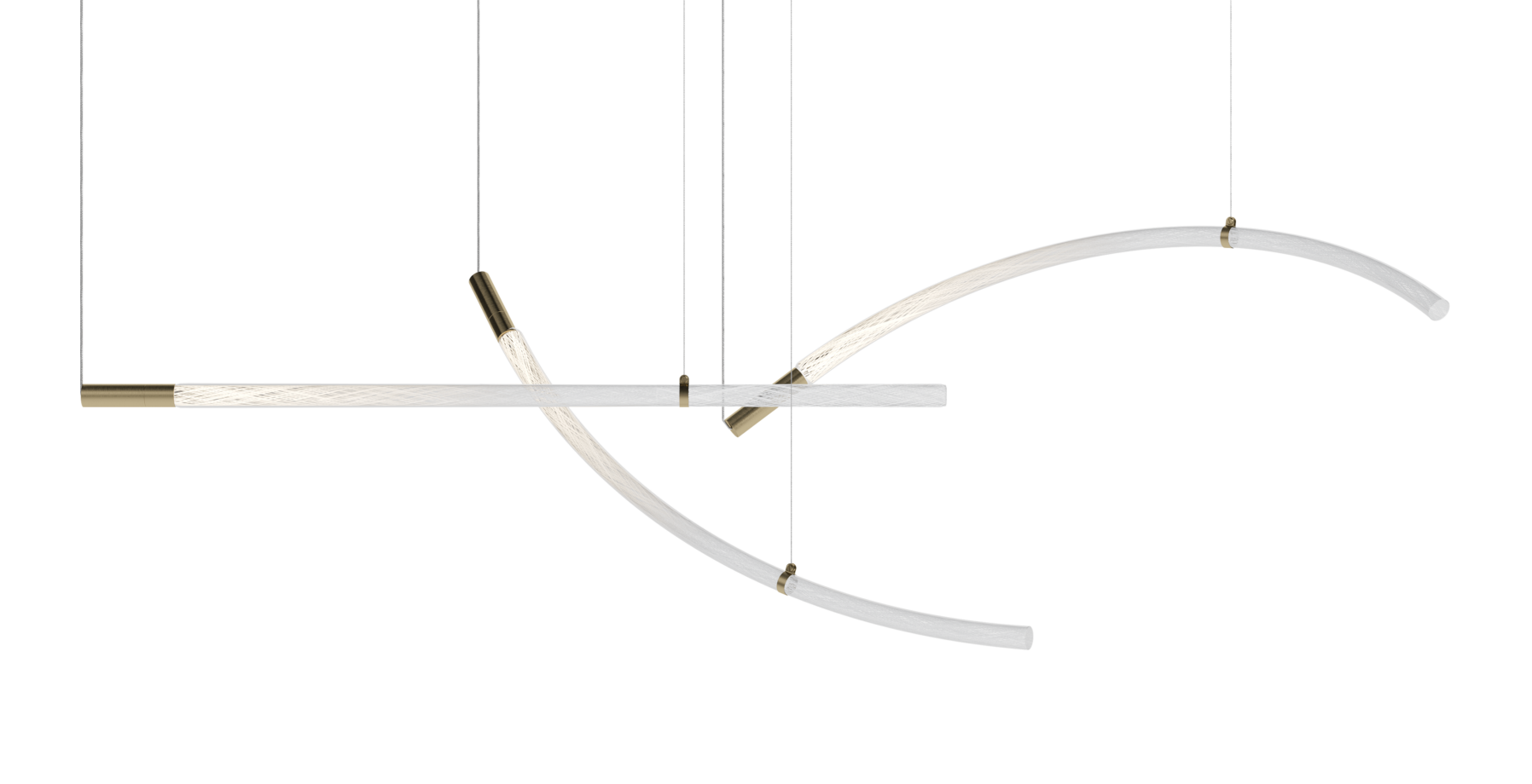 flare chandelier 3 pcs, option 04 / 1x type A / 1x type B/ 1x type C ...