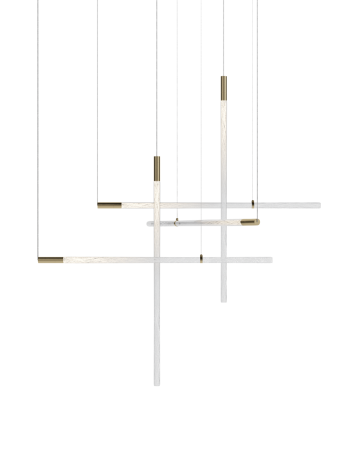 Flare | Minimalistic crystal pendant lighting | BOMMA