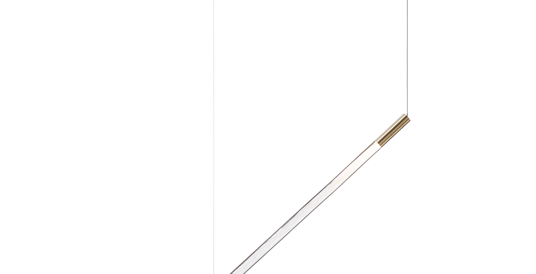 flare pendant / type A / brushed gold - Bomma