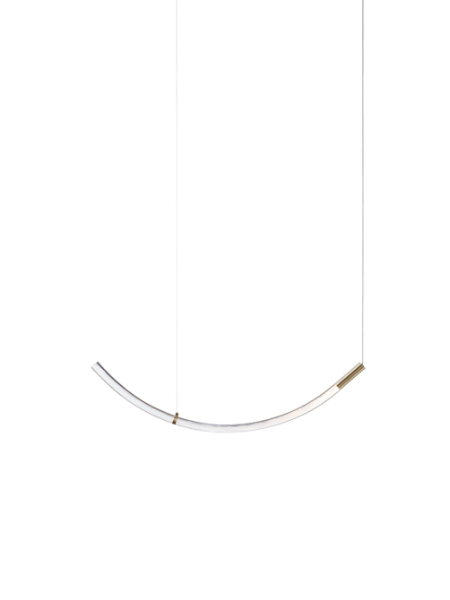 flare pendant / type C / brushed gold - Bomma