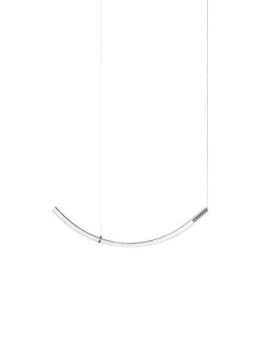 flare pendant / type C / brushed silver - Bomma