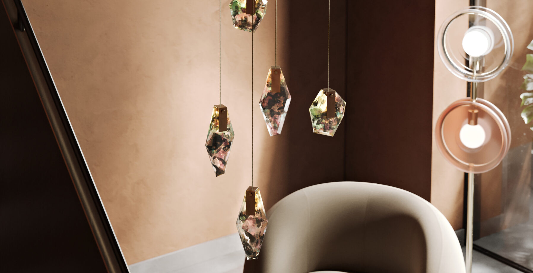 Installation in generous space, Fragments - Bomma