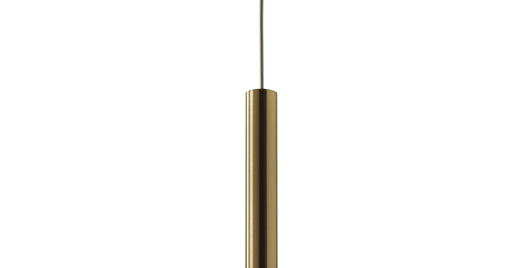beam technical light / brushed gold - Bomma