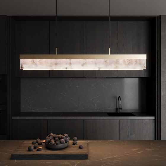 Fragment Line | Unique crystal pendant lighting from upcycled glass ...