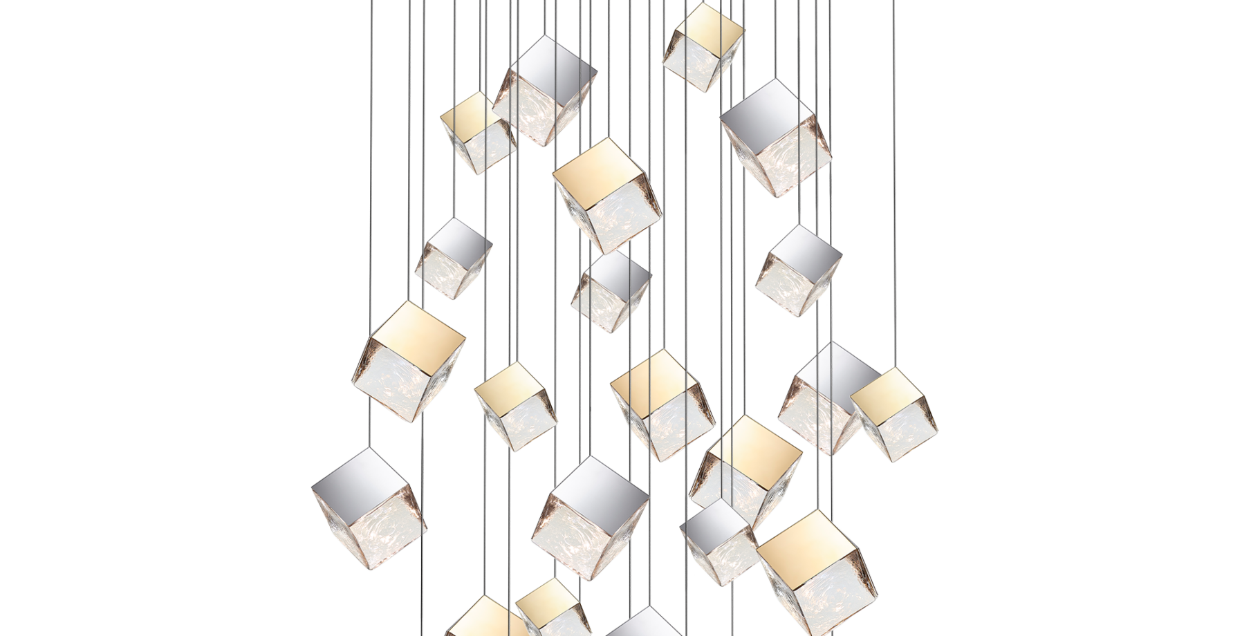 beam pendant light / circular canopy / 25x pyrite / 4x beam ...