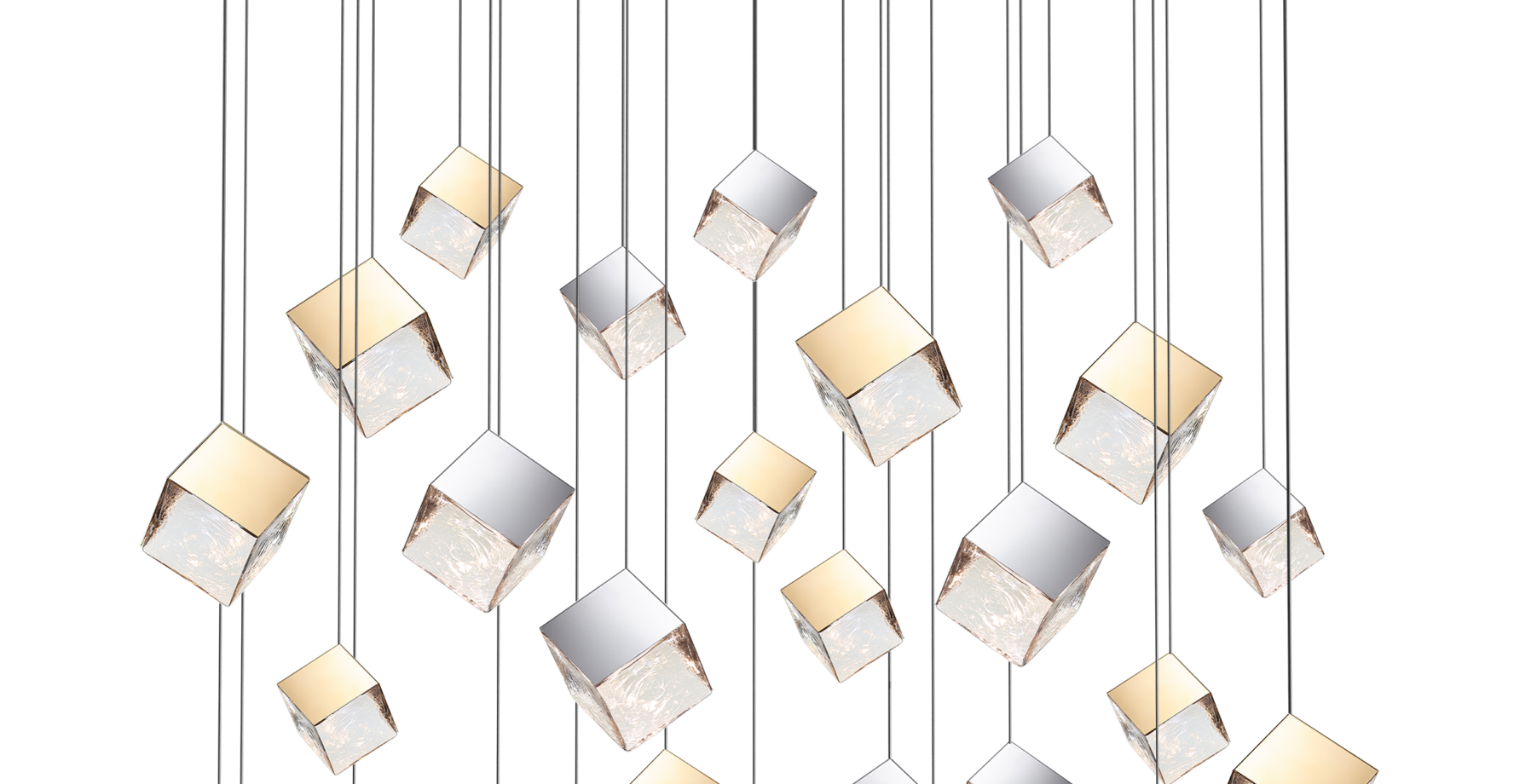 beam pendant light / rectangular canopy / 25x pyrite / 4x beam ...