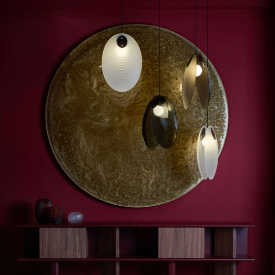 Ama | Modern sculptural pendant lighting | BOMMA