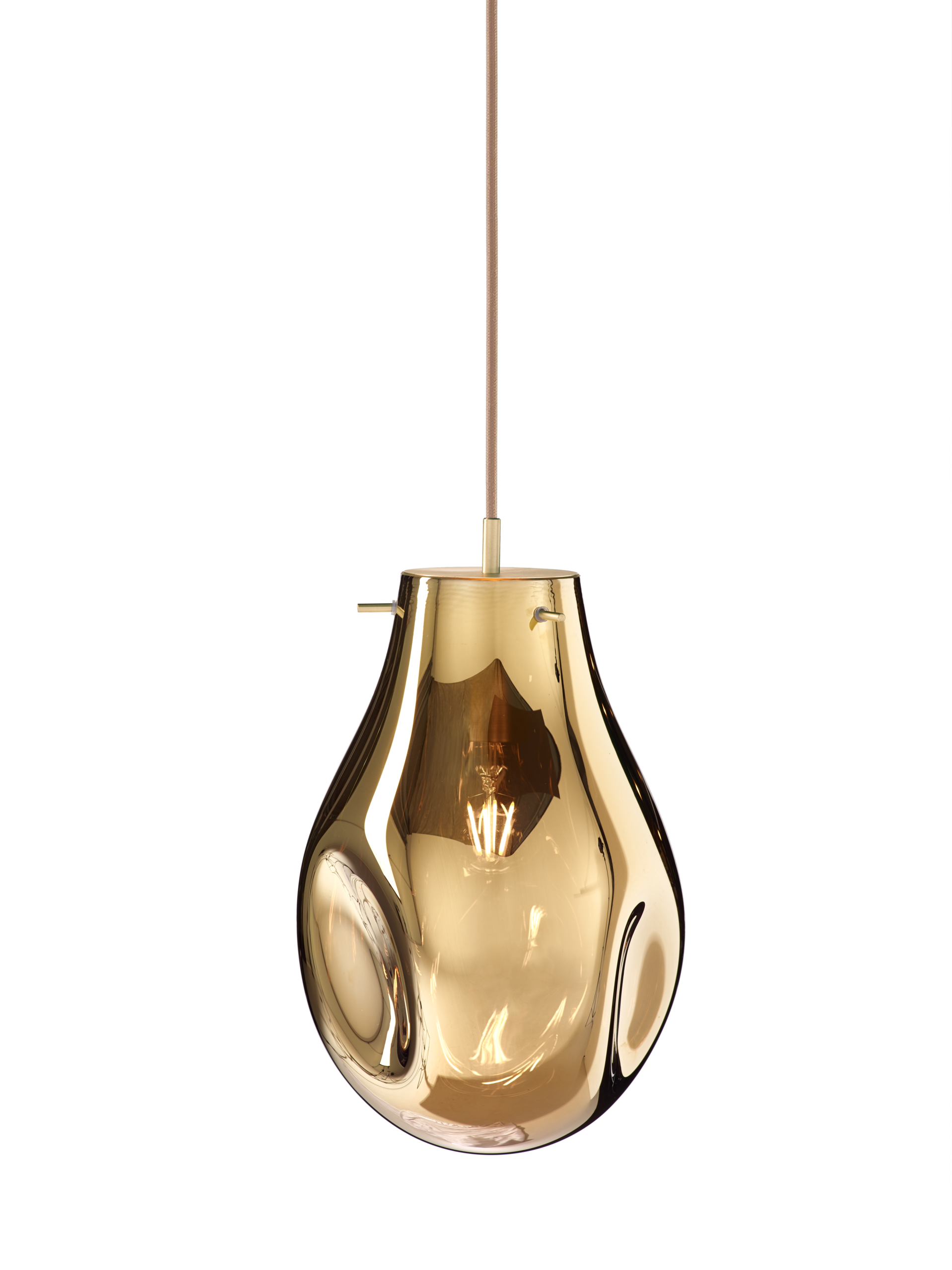 soap pendant large / gold / brushed gold - Bomma